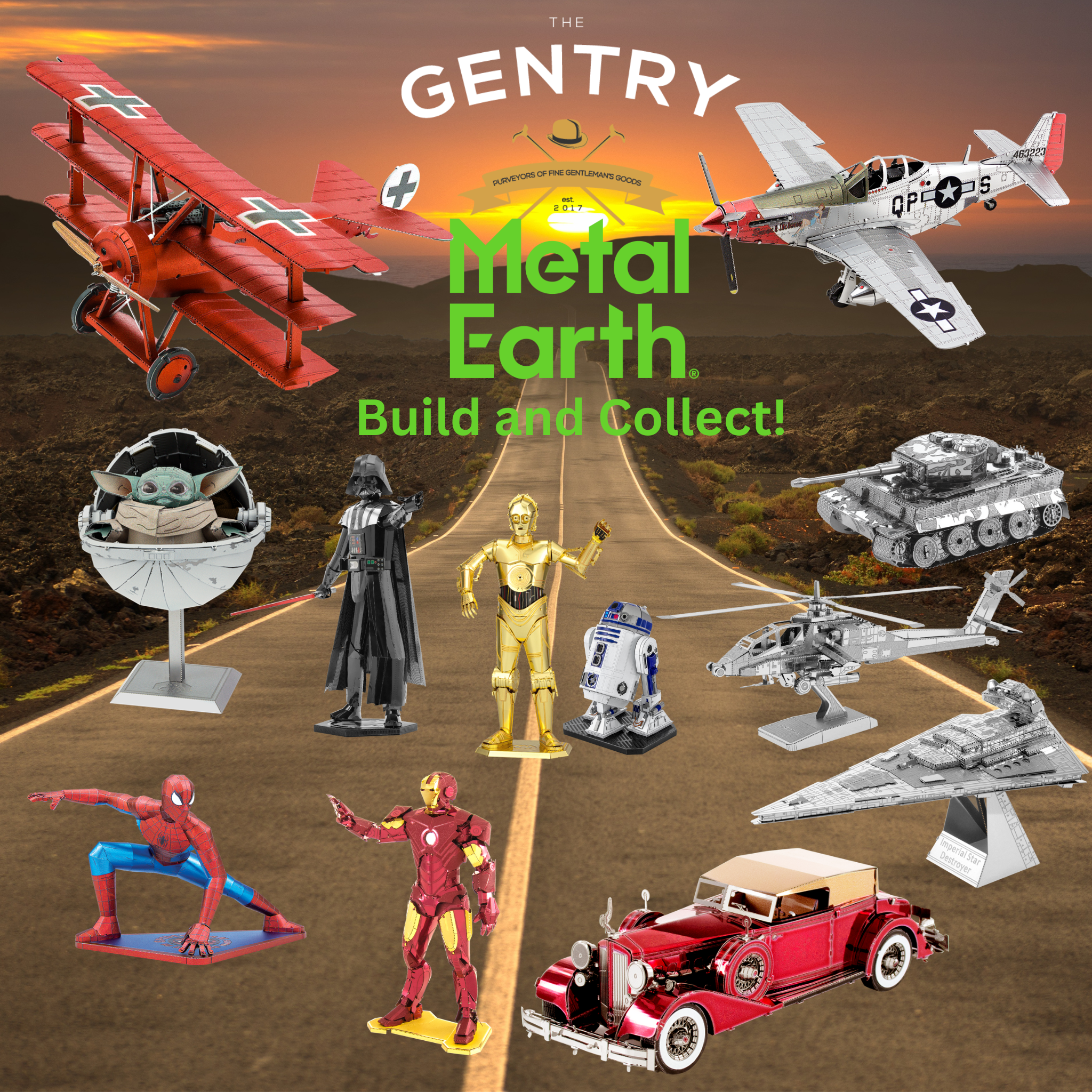 Metal Earth Collectable Models: Exquisite Detail and Quality – The Gentry