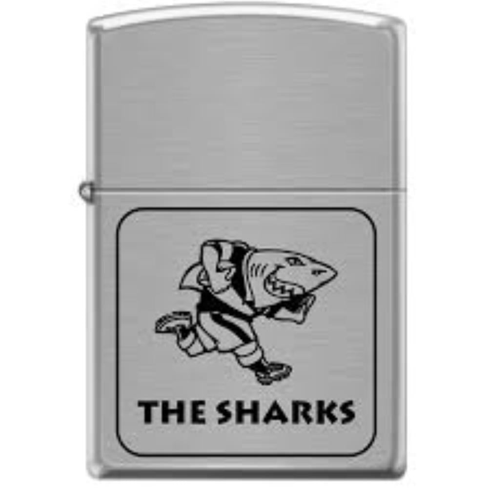 The Gentry | Zippo Lighter | Sharks Brushed Chrome | ZAR 695