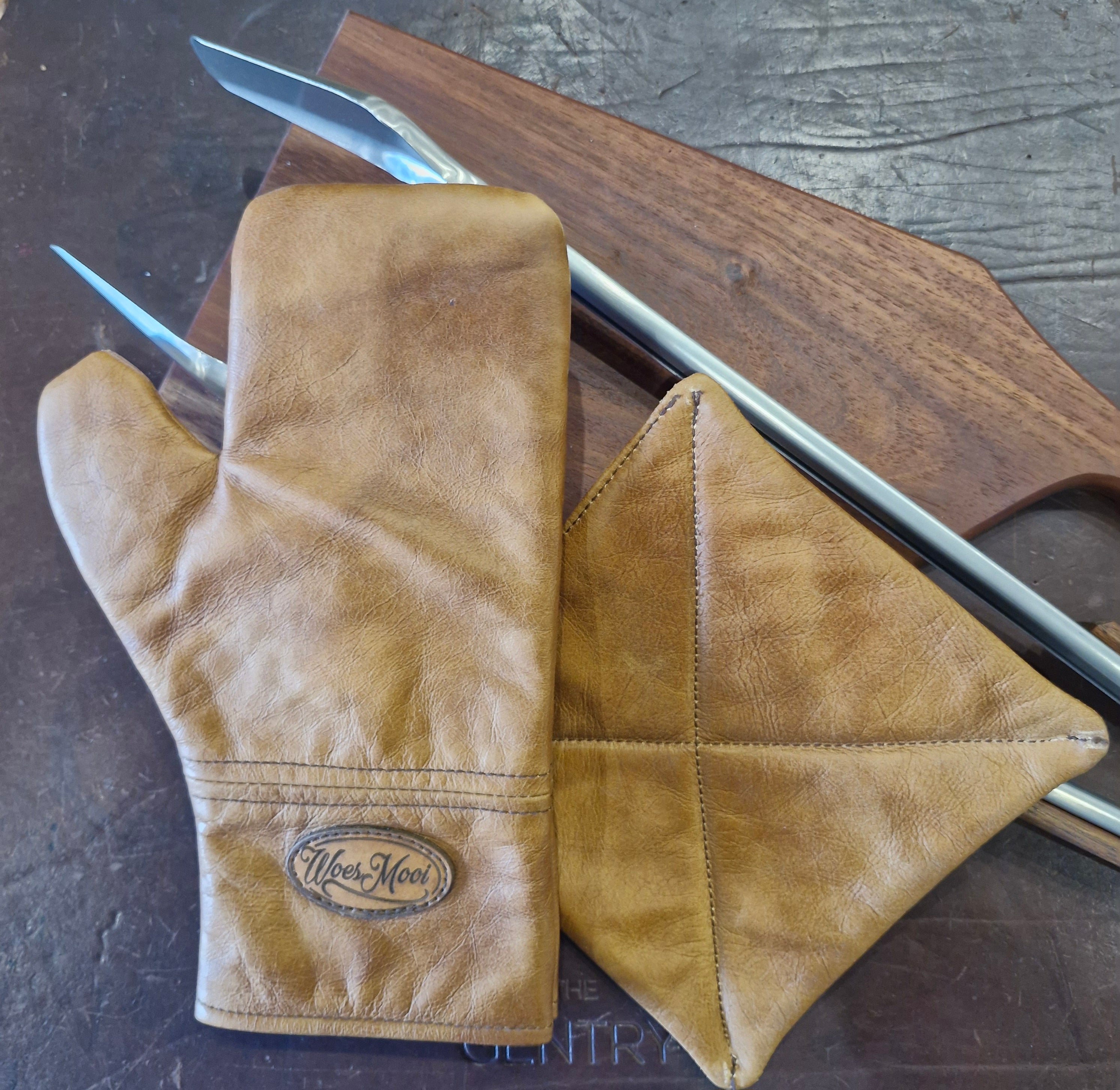 The Gentry | Leather Braai Glove Set | ZAR 695