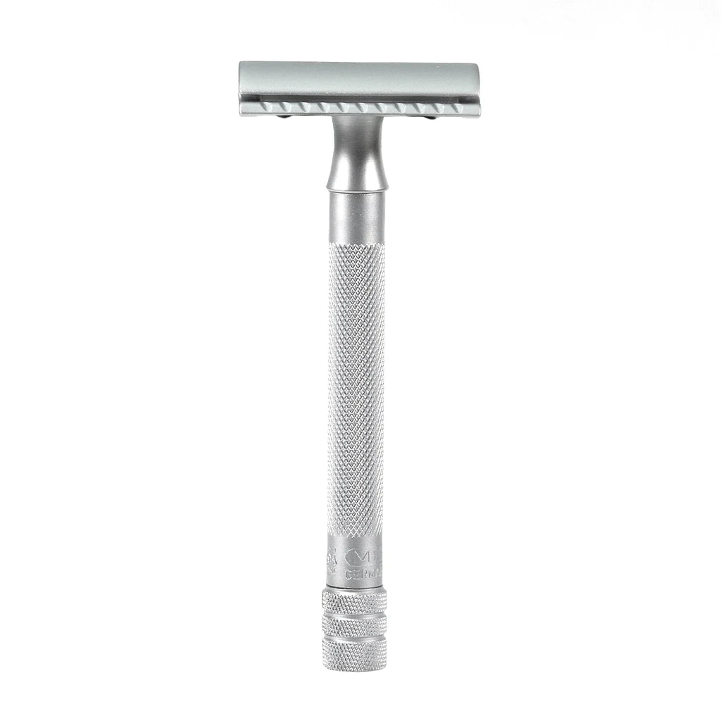 Merkur 22C Long Handle Razor - Chrome - CHROME / N/A - The Gentry