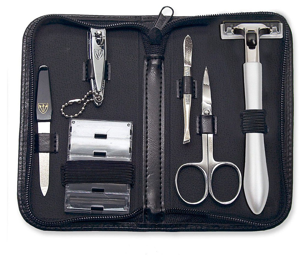 Kellerman Gents Manicure & Shave Set Black | The Gentry ZA